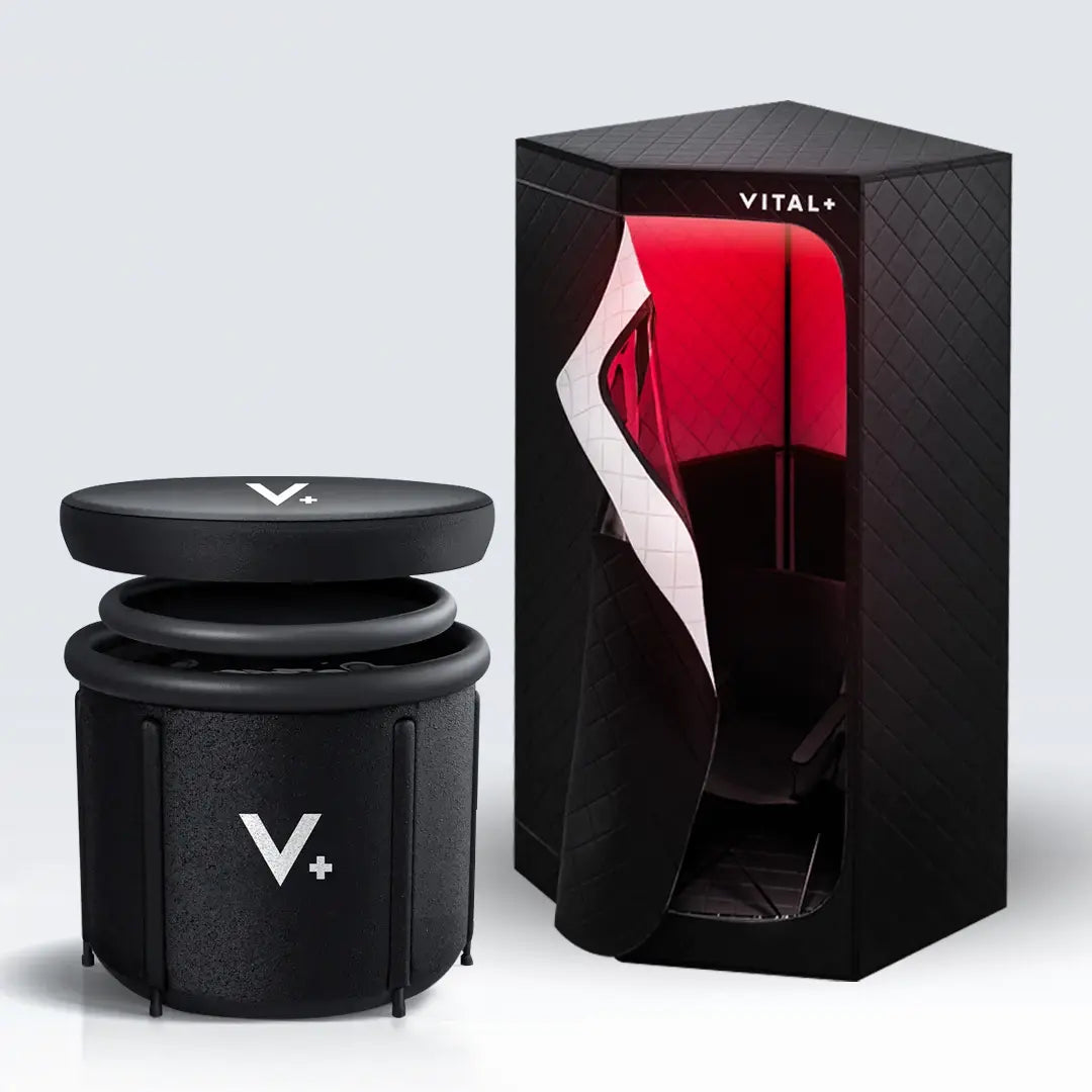 SaunaPod Infrared + Ice Bath Pod – VITALPLUS US